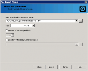 Using Starwind iSCSI storage for XenServer – Part 2, Thin provisioning | Sysadmin Lab