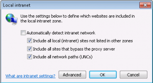 Local Intranet zone in Internet Explorer, IE8, explained for sysadmins ...
